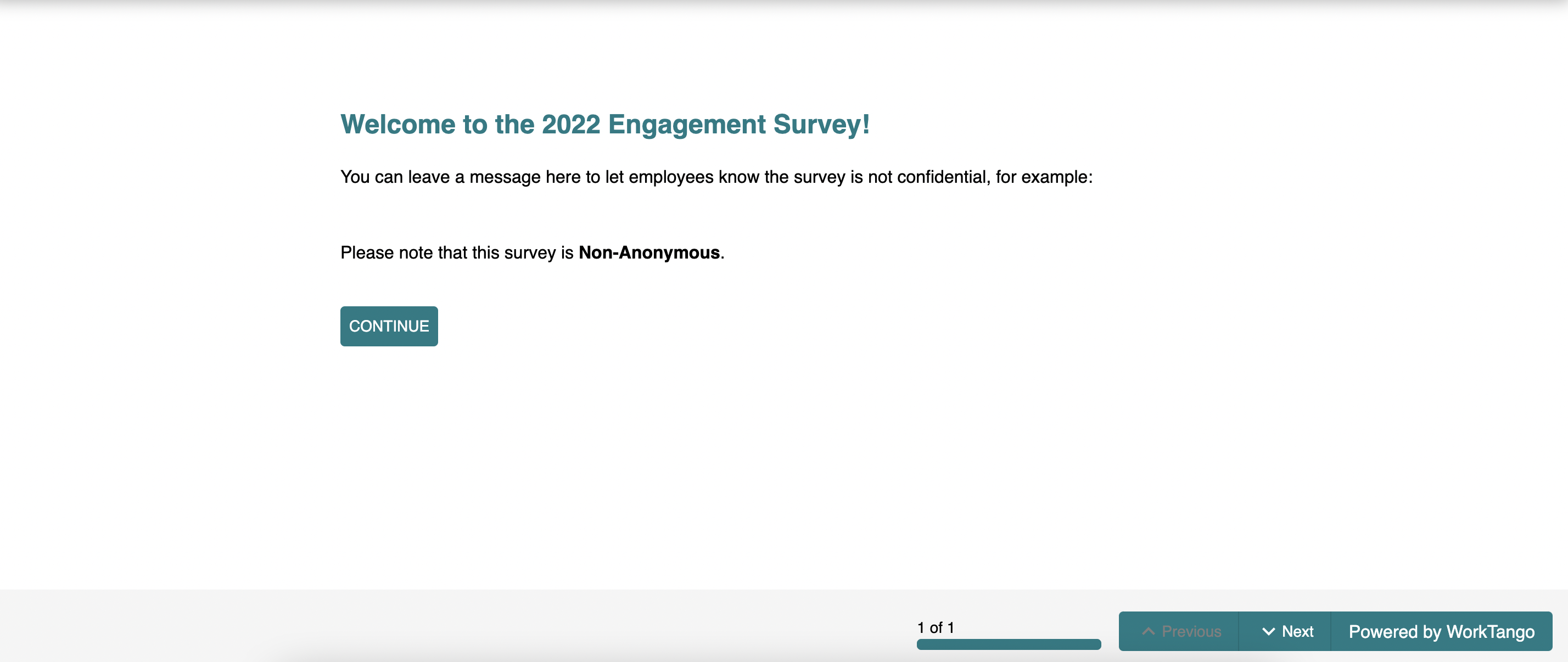 Anonymous And Non Anonymous Surveys Worktango