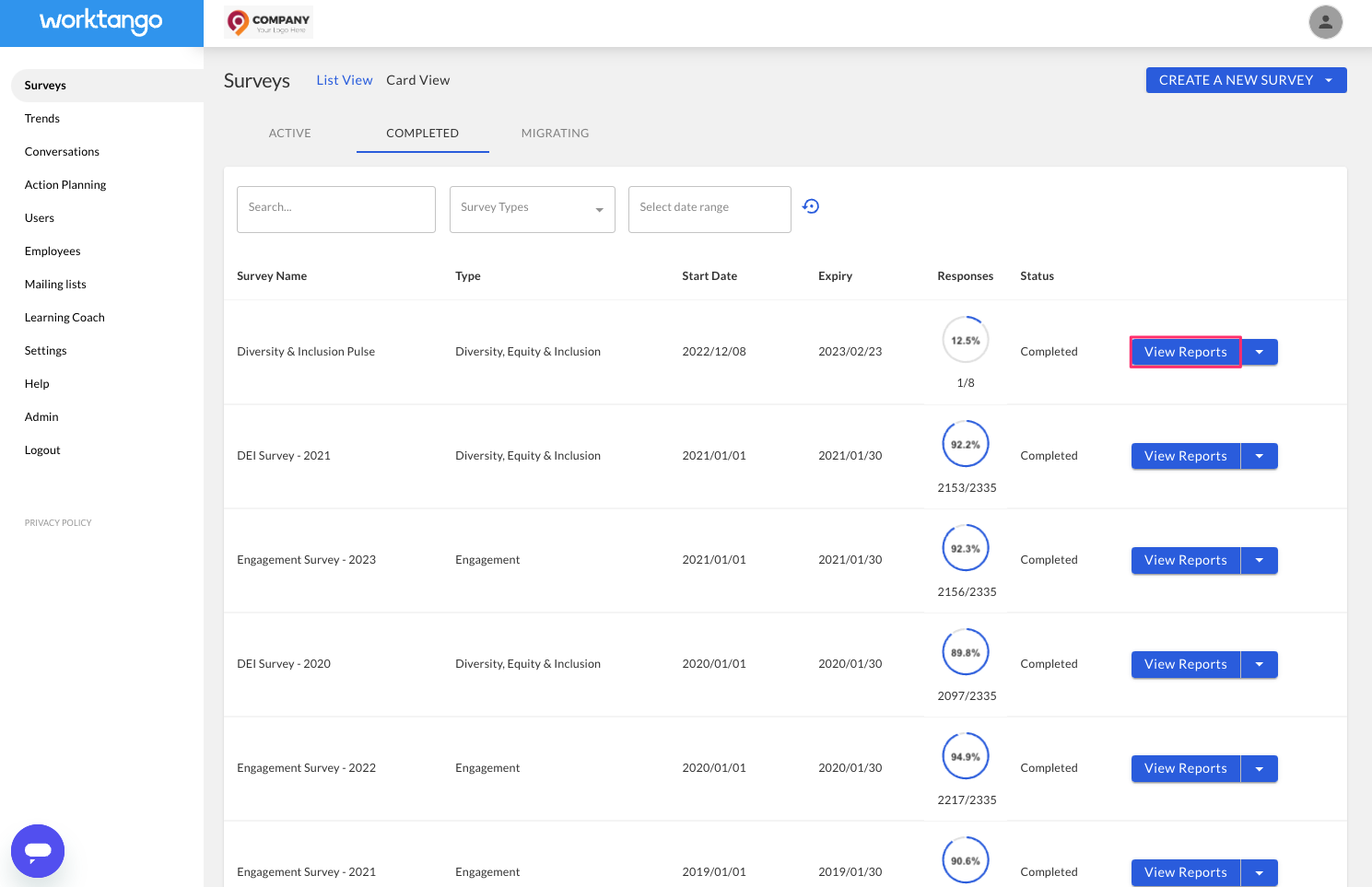 Unlock Survey Insights with AI Comment Summaries – WorkTango